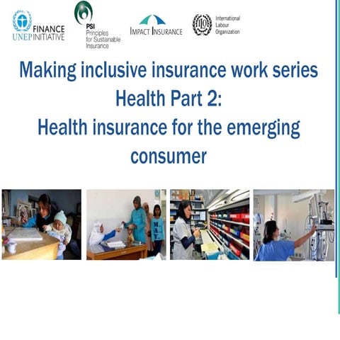 UNEP-PSI webinar series "Making inclusive insurance work" - session 6 ...