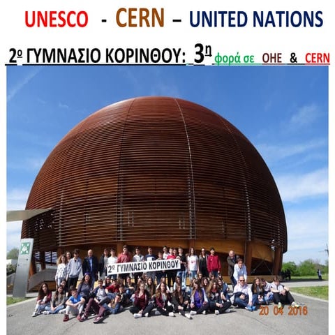 Unesco cern-united nations | PPT