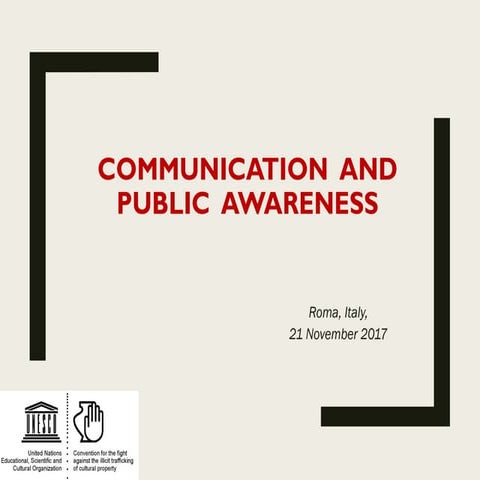 Unesco - Communication and public awareness | PDF