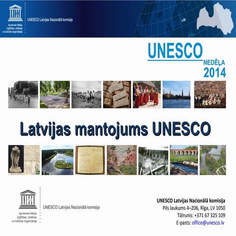 Unesco nedēļa 2013 | PPT