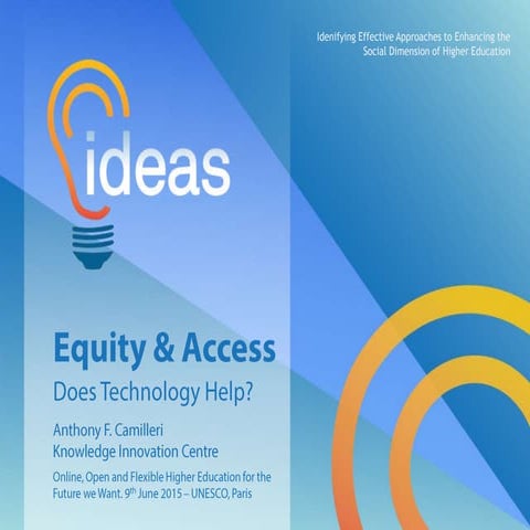 Equity & Access: Does Technology Help? | PPTX | Business | Business and ...