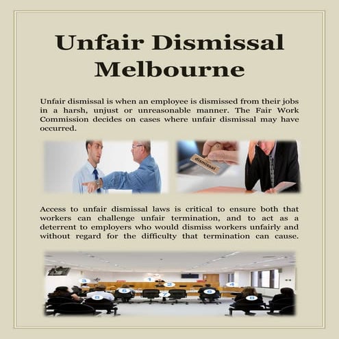 Unfair dismissal | ODP
