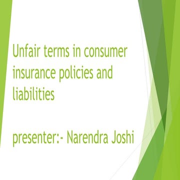 Unfair terms in consumer insurance policies and liabilities-3.pptx