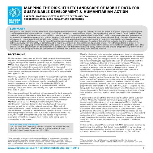 Using Mobile Phone Activity for Disaster Management During Floods ...