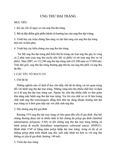 Phân độ TNM của ung thư đại - trực tràng và Ung thư dạ dày theo AJCC 8th | PDF