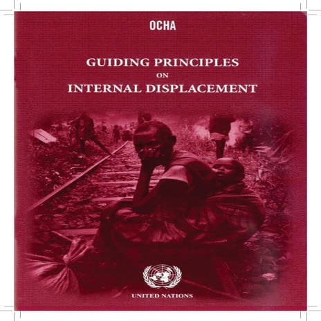 UN Guiding Principles on IDPs (1998 English) | PDF