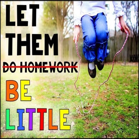 Kindergarten Homework Presentation | PPTX