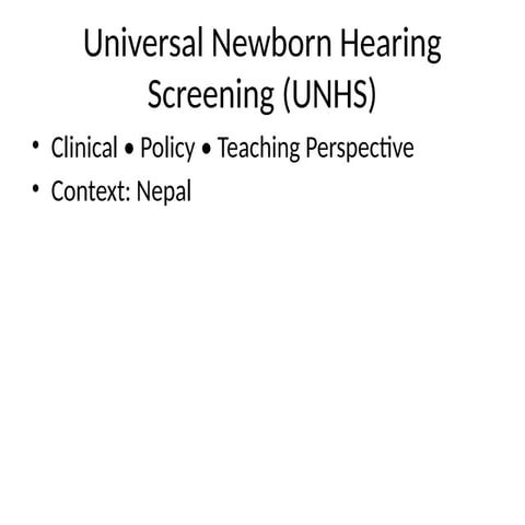 Unhs Nepal Advanced Teaching Policy Pptx