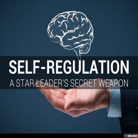 SELF -REGULATION | PDF