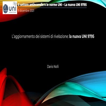 L’aggiornamento dei sistemi di rivelazione: la nuova UNI 9795 | PDF