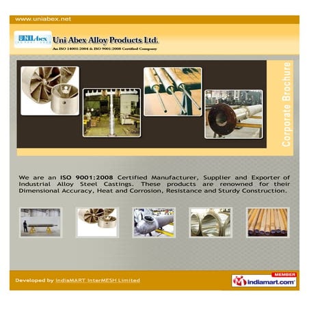 Uni Abex Alloy Products Limited Mumbai, Industrial Alloy Steel Castings ...