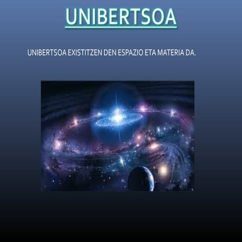 Unibertsoa (naia alfonso) | PPT