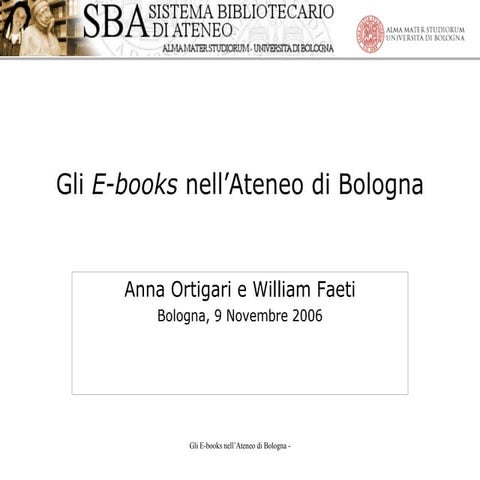 E-BOOKS | PPT