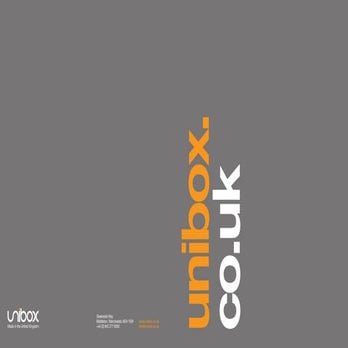 Unibox Brand Book | PPT