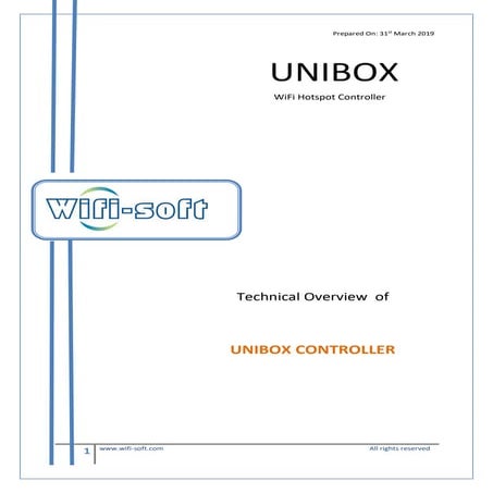 Unibox Technical Overview | PDF | Computer Networking | Computing