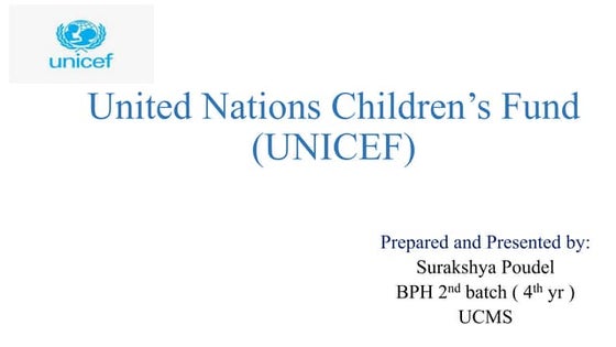 UNICEF | PPT