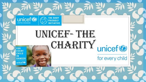 Unicef presentation | PPTX