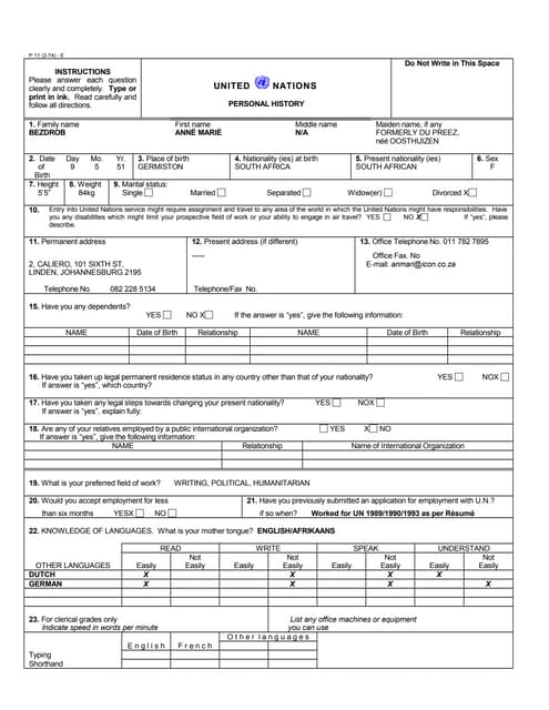 Nicholas Jones P11 Form | PDF | Resume Writing and Advice | Job Search