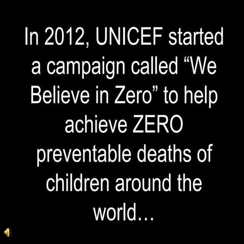 Unicef video 2013 | PPT