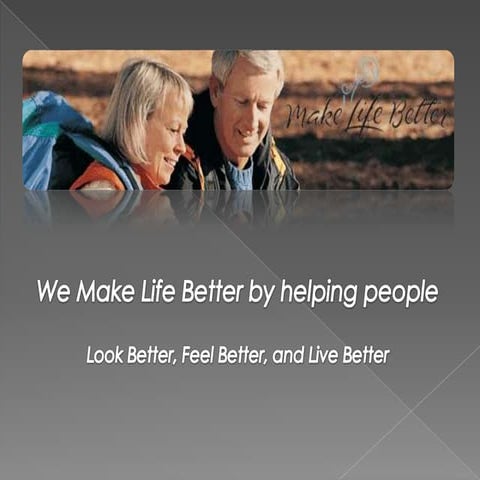 Make Life Better | PPTX