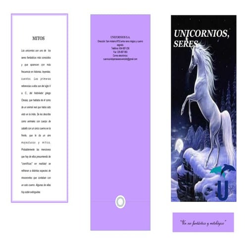 Unicornios Reales Origen Historia Magia Mitologa Oberon Zell: El Mago