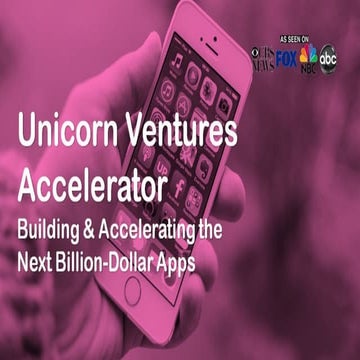 Unicorn Ventures Accelerator - The Startup Method | PDF