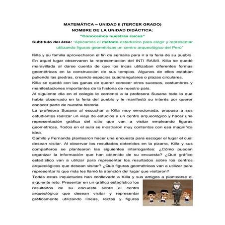 UNIDAD - III U-MATEMÁTICA- TERCER GRADO.docx