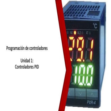 Unidad 1 01- controladores pid | PPTX