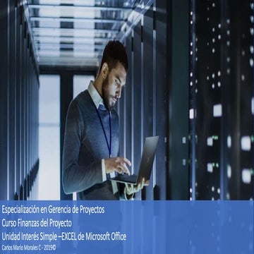 Unidad 1 interes simple-excel-06.2019