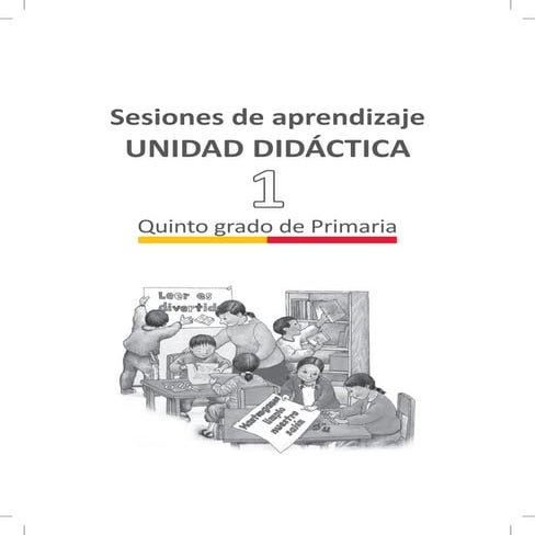 Unidad 1 sesiones Quinto Grado 2015 | PDF