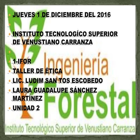 Etica Unidad II | PPTX