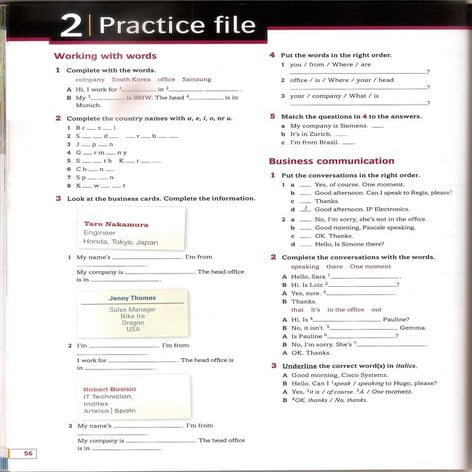 Unidad 2 practice file | PDF