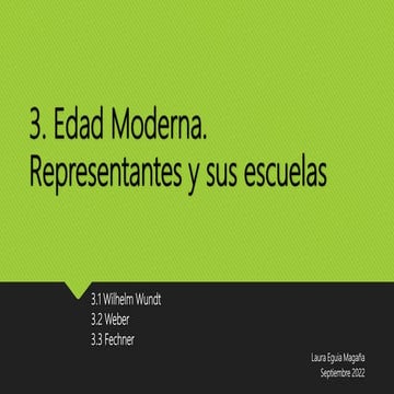 UNIDAD 3. Edad Moderna | PPTX