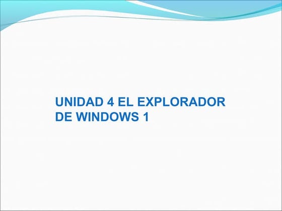 Manejo de archivos y carpetas windows xp | PDF