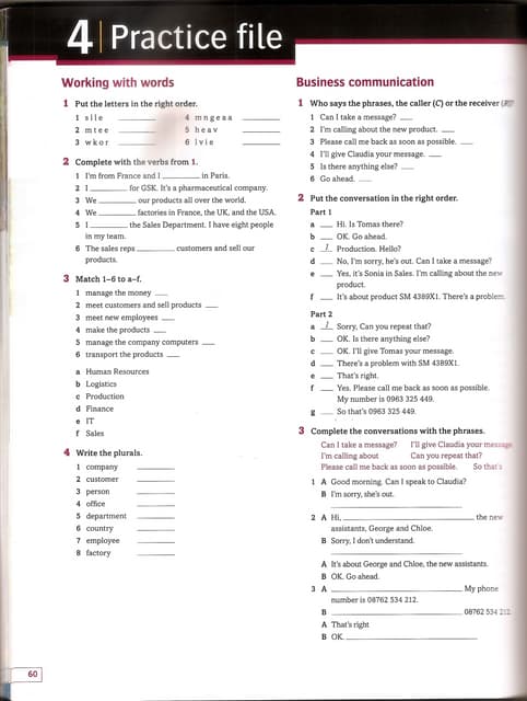 Unidad 2 practice file | PDF