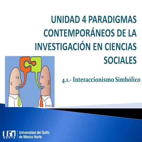 INTERACCIONISMO SIMBOLICO - Doris Alva - Vanesa Meza | PPTX