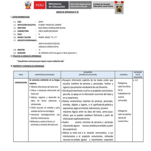 unidad 5 primer grado.docx