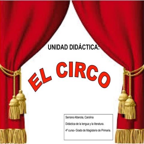 Unidad didactica: El circo | PDF