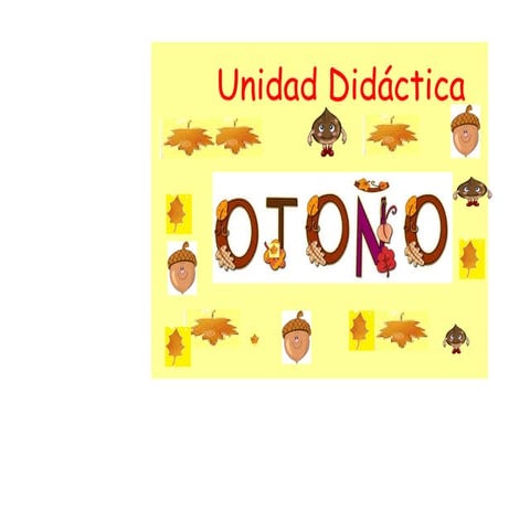 CENTRO DE INTERÉS:"EL OTOÑO" | PDF