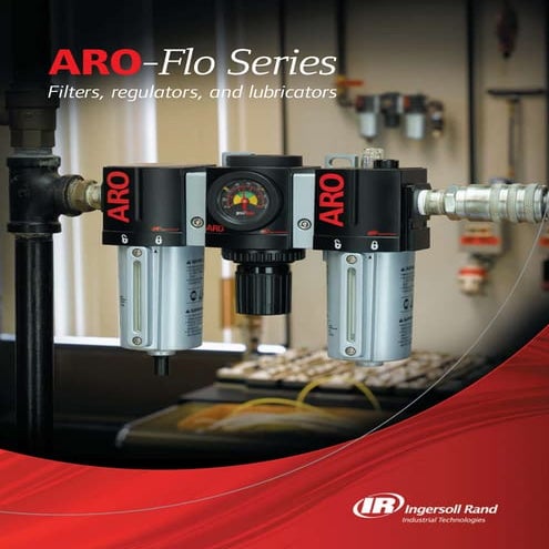 Unidades de Mantenimiento Ingersoll Rand-ARO Flo Series | PDF