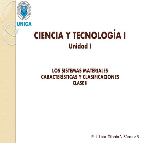 Unidad I I I Tema 3 - OXIDACIÓN DE LOS ELEMENTOS Y NOMENCLATURA | PPSX