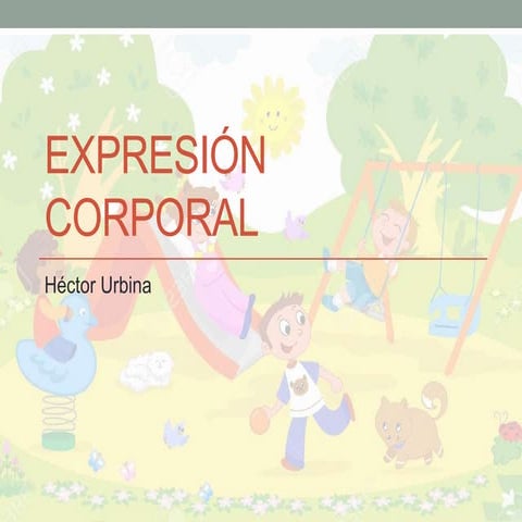 Unidad iii expresión corporal | PPTX