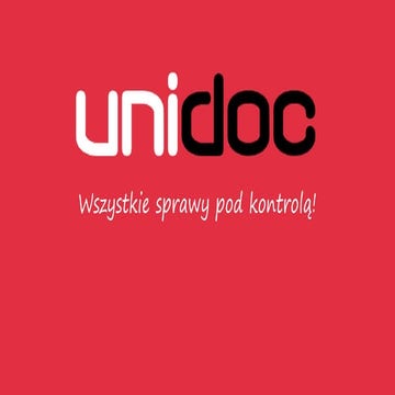 Unidoc ECM | PPTX | Technology & Computing