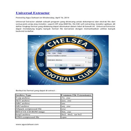 Universal Extractor | PDF