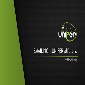 Emailing - UNIFER | PPT