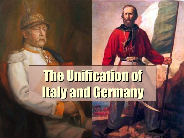Unification of Italy and Germany