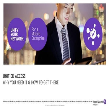 A stepped approach to unified access | PPT