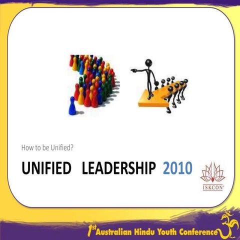 Unified Leadership | PPTX