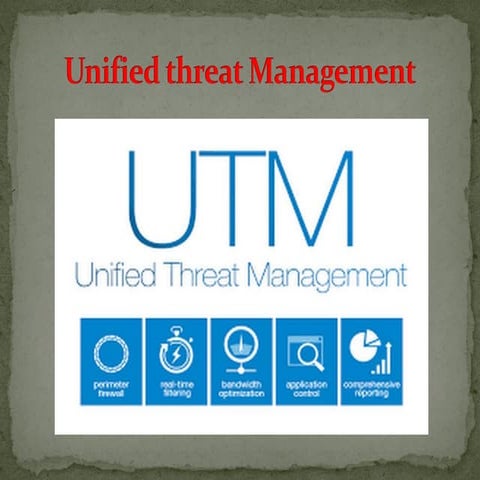 Unified threat management | PDF