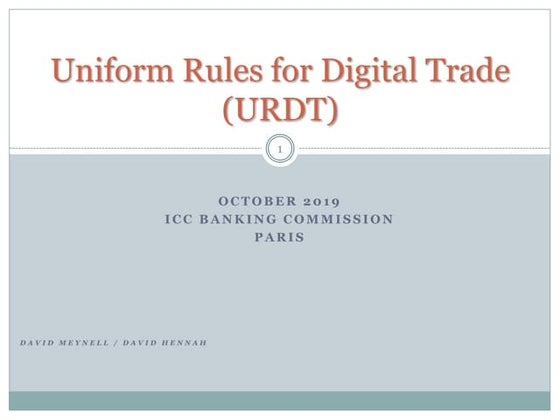 #BCMeeting2019: Digital Transformation | PPT